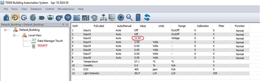 Tstat7: 0-10V input range isn't working - Thermostats: Configuring and ...