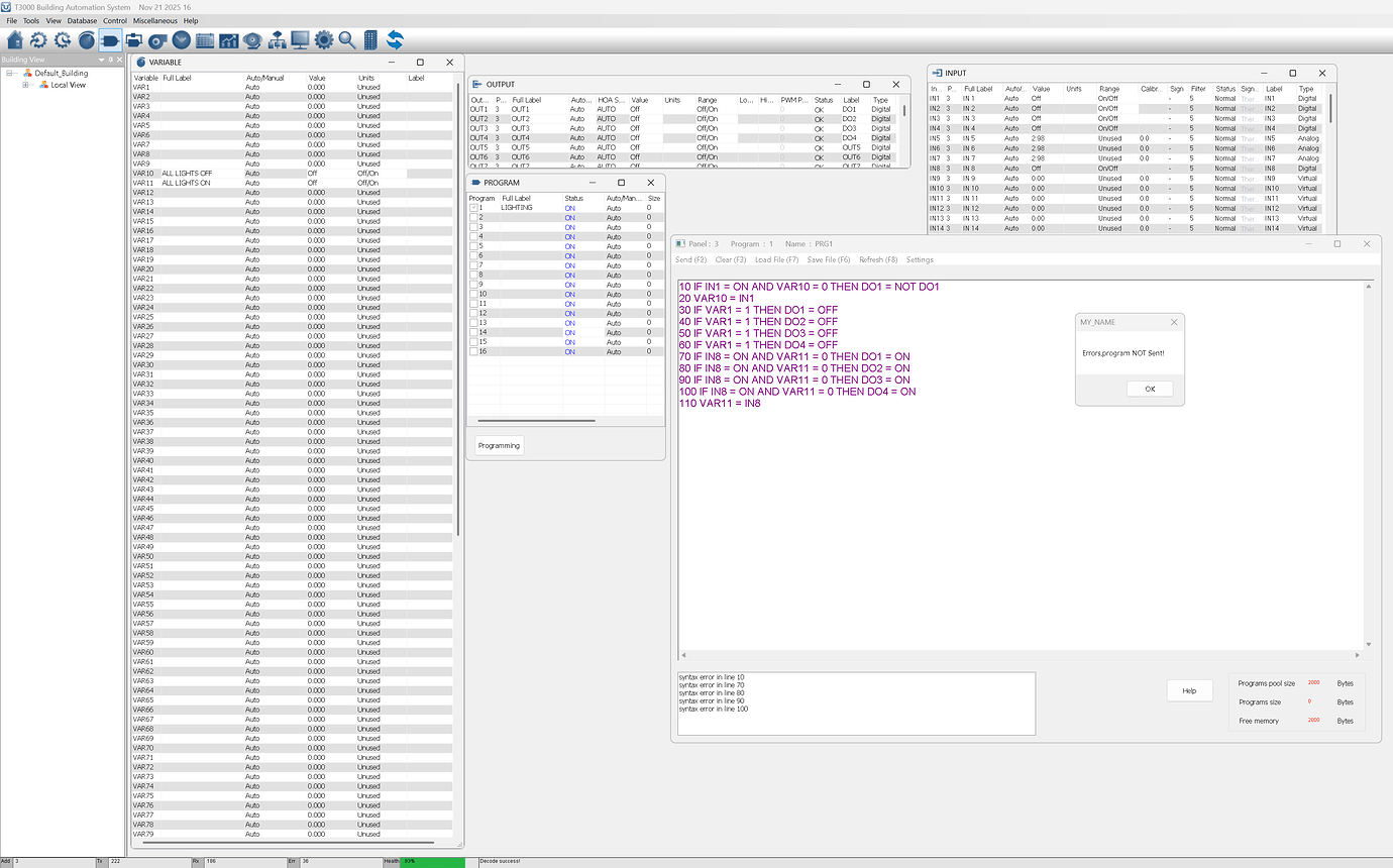 Lighting Control Programming - Programming Examples - Temco Controls Forum